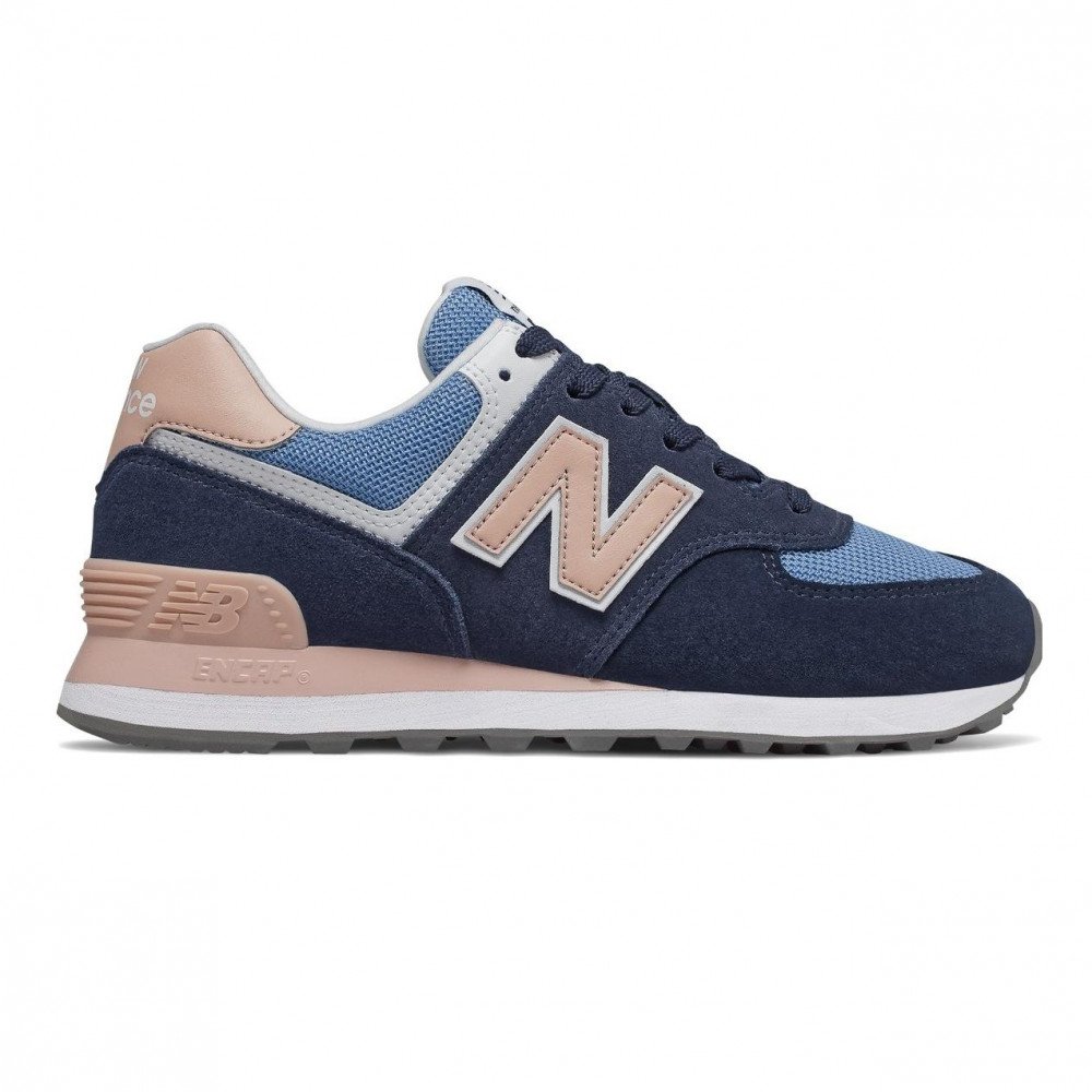 New Balance WL 574 Senaker / Navy / Pink / 738751-50-10 | sneakshero