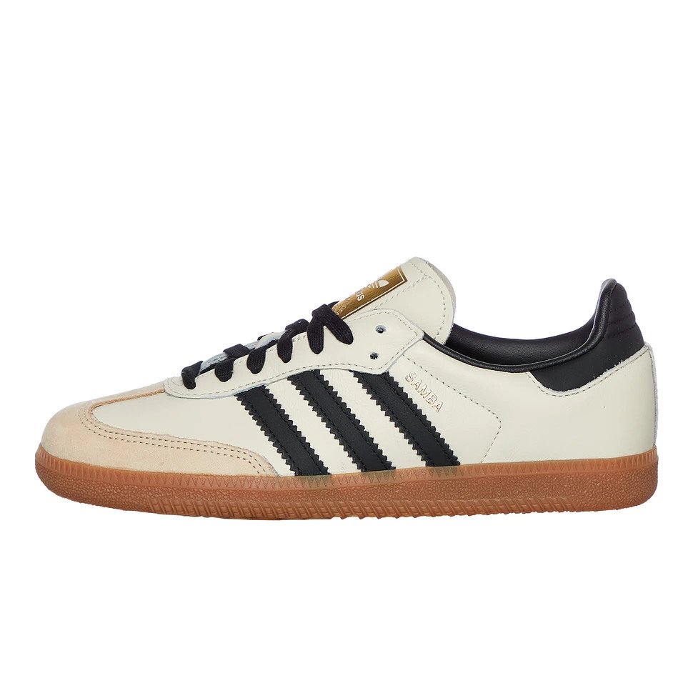 adidas Originals Samba OG Shoes / Cream White / Core Black / Sand ...