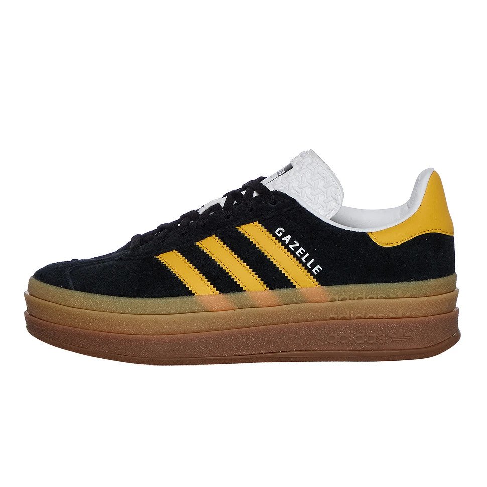 adidas Originals Gazelle Bold / Black / Gold / White / IE0422 | sneakshero
