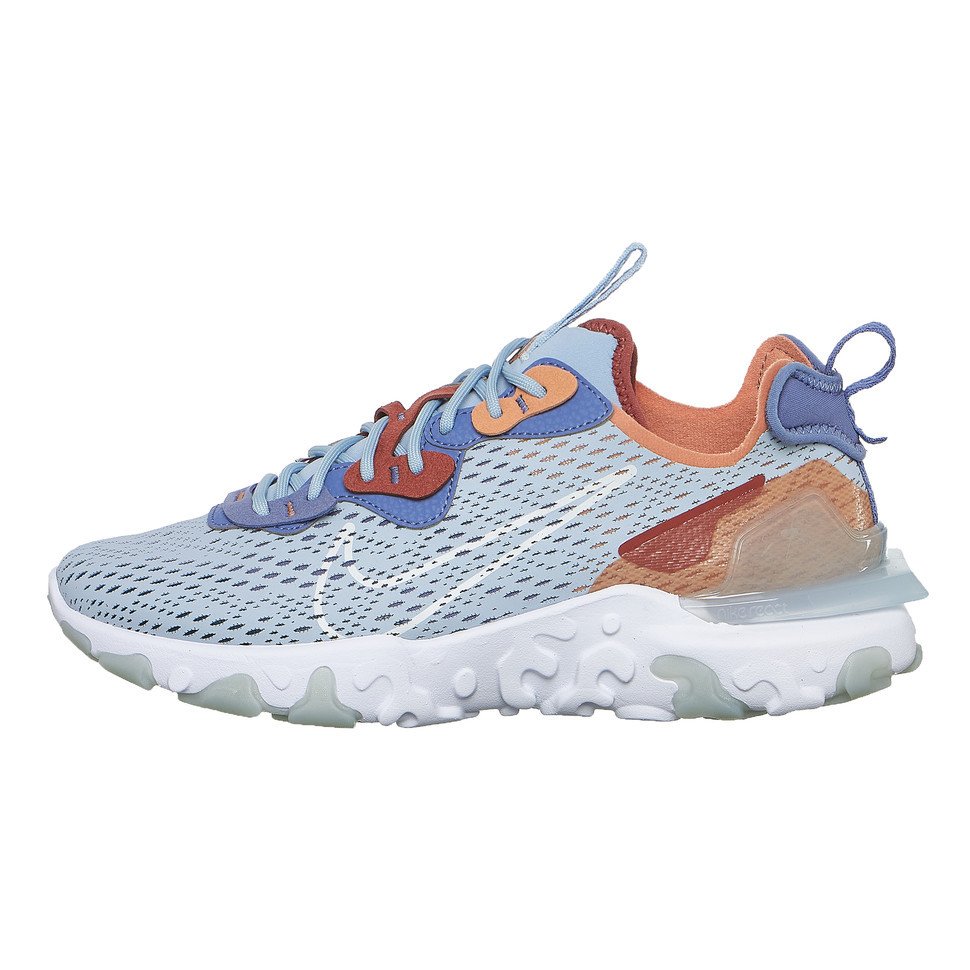 Nike React Vision / LIGHT ARMORY BLUE / PURE PLATINUM / AMBER BROWN ...