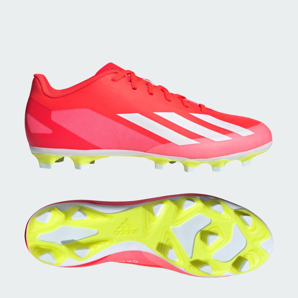 adidas Originals X Crazyfast Club FxG / Solar Red / Cloud White / Team ...