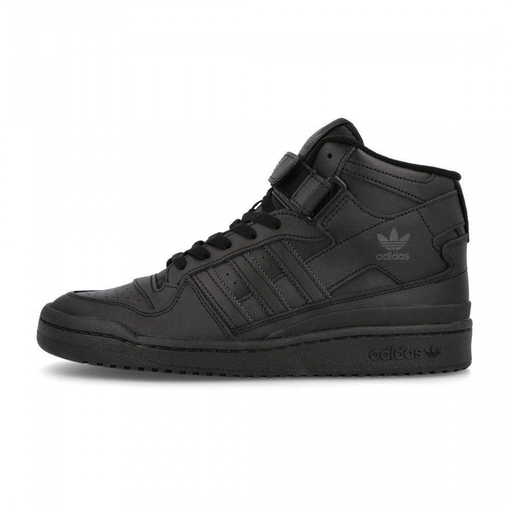 adidas Originals Forum Mid / Core Black / Core Black / Core Black ...