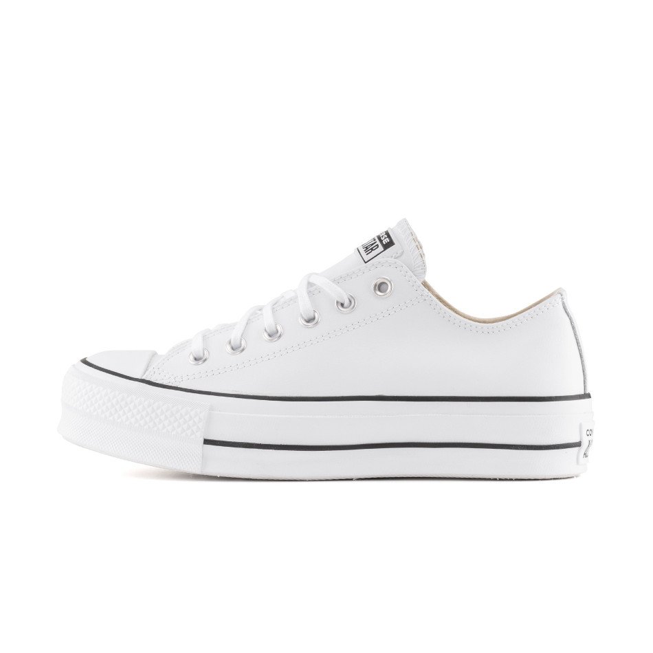 Converse Chuck Taylor All Star Lift Clean / White / Black / 561680C ...