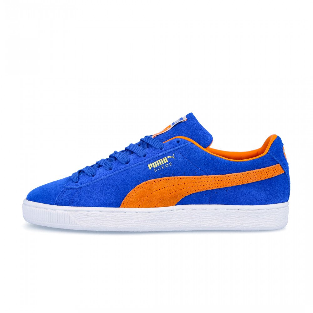 Puma Suede Teams / Puma royal - Vibrant Orange / 380168-01 | sneakshero