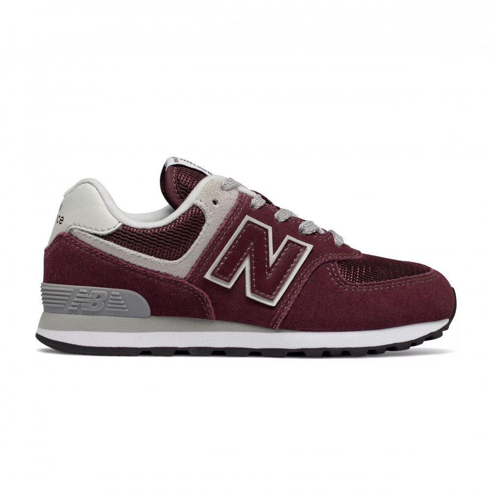 New Balance 574 Classic Evergreen Rot Grau GC574GB sneakshero
