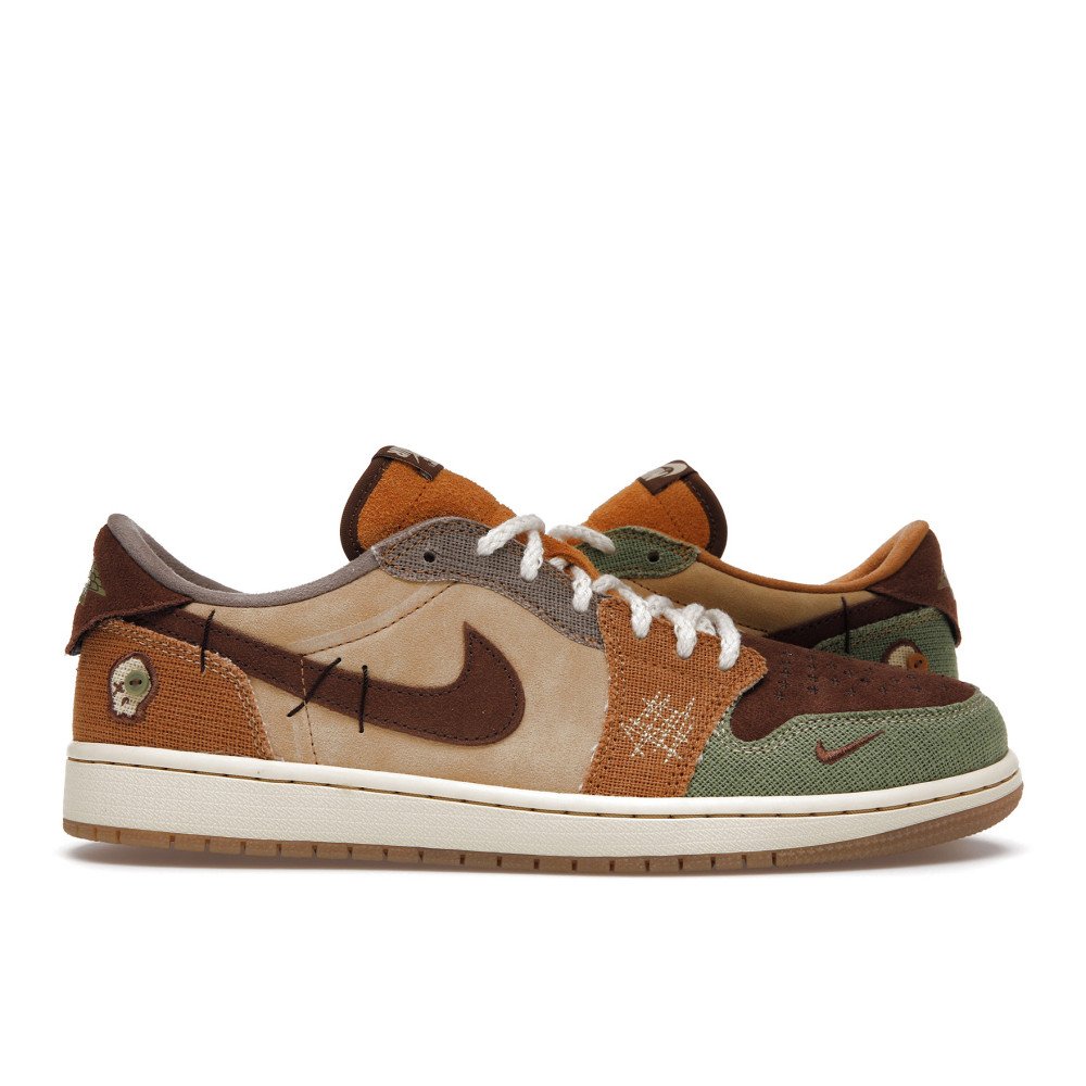 Nike Jordan Zion Williamson x Air Jordan 1 Retro Low OG Z / Flax ...