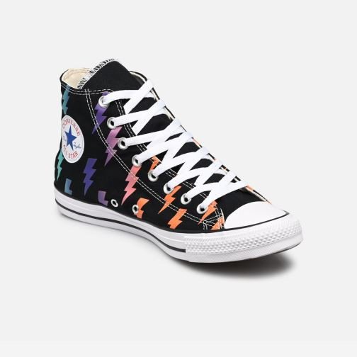 Converse Chuck Taylor All Star Lightning Bolts / Schwarz/Baltic Blue ...