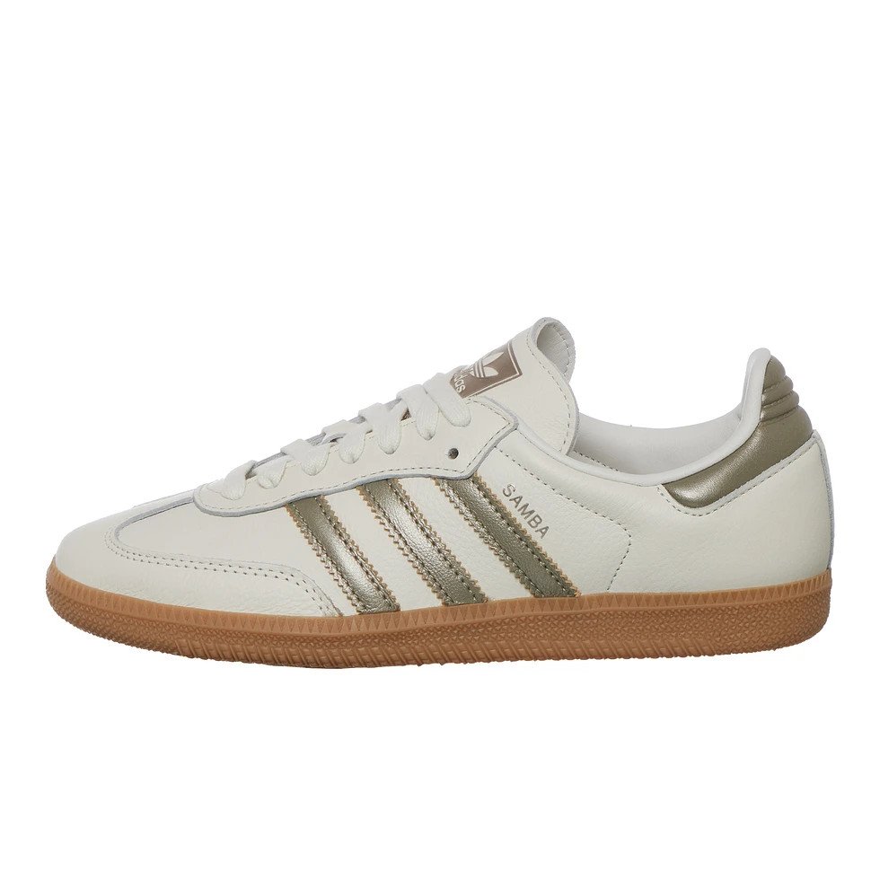 adidas Originals Samba OG / Off White / Cyber Metallic / Wonder Gold ...