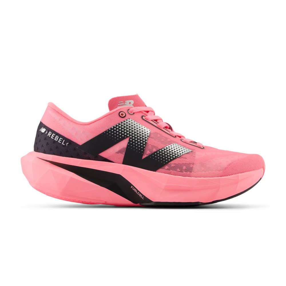 New Balance FuelCell Rebel v4 / Rosa/Schwarz/Weiß / WFCXCU4 | sneakshero