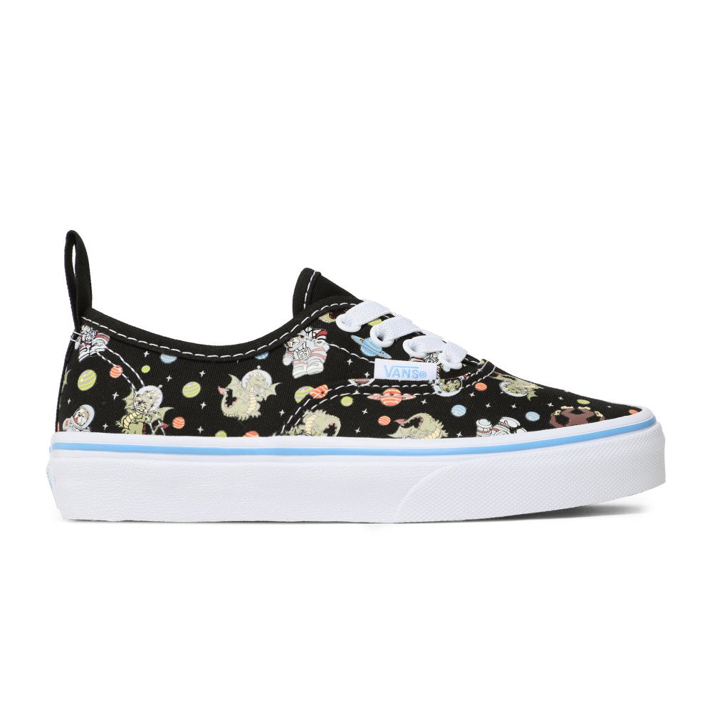 Vans Kinder Glow Cosmic Zoo Authentic Elastic Lace / Schwarz ...