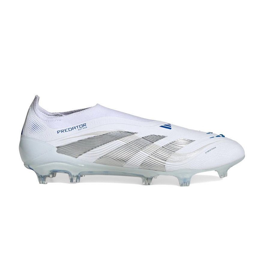 adidas Originals Predator Elite FG / Cloud White / Silver Metallic ...