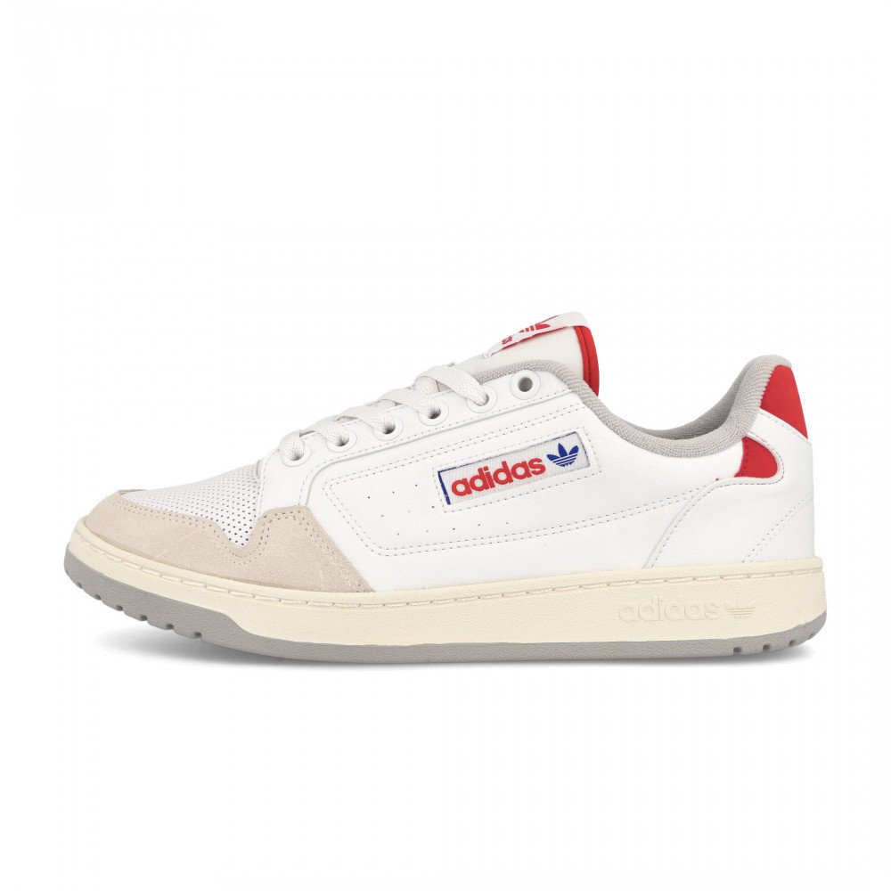 adidas Originals NY 90 / Cloud White / Cloud White / Vivid Red / GX4393 ...
