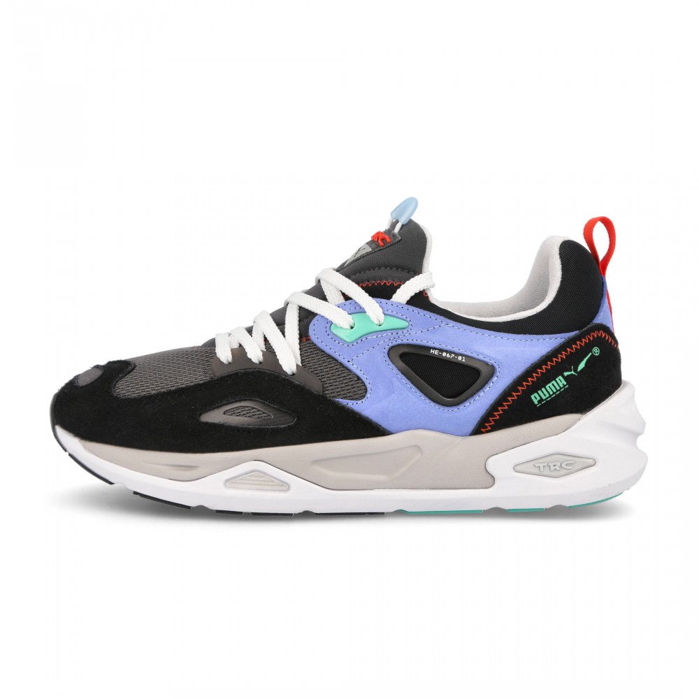 Puma TRC Blaze The Triangle / Asphalt - Puma Black - Elektro Purple ...