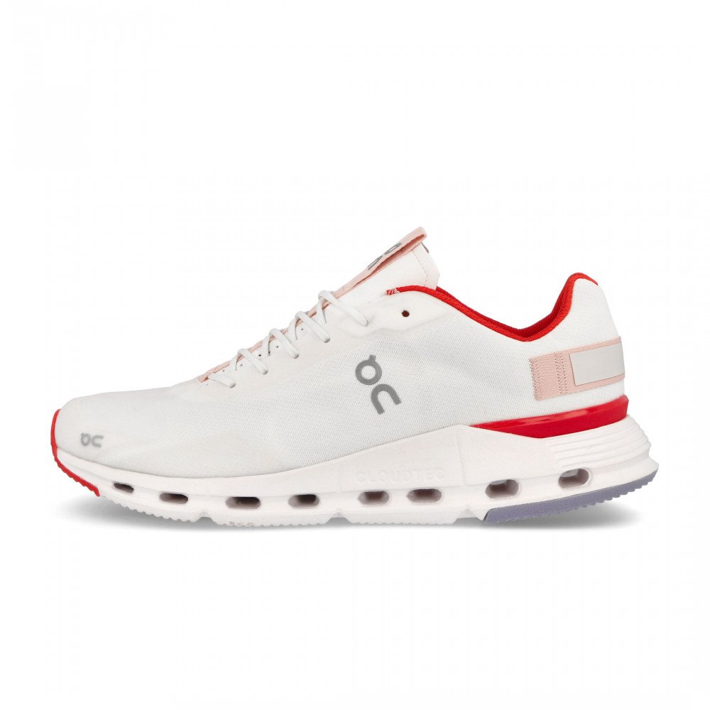 ON Cloudnova Form / White / White / Red / 2698485 | sneakshero