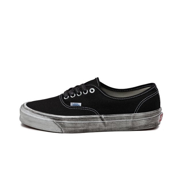 Vans Vault OG Authentic LX *Stressed* / Black / VN0A5FBDBA21 | sneakshero