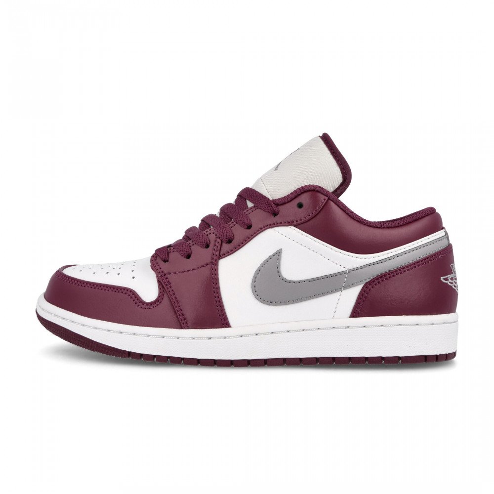Nike Jordan Air Jordan 1 Low / Cherrywood Red / Cement Grey - White ...