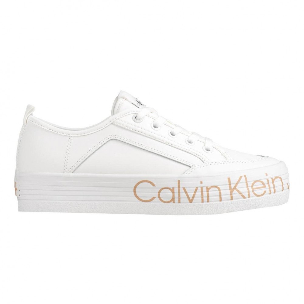Calvin Klein Sneaker Damen Weiss