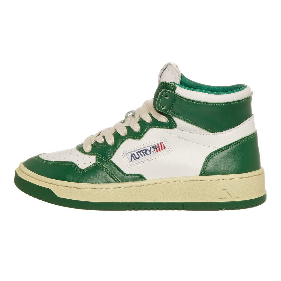 Autry Autry Medalist Mid / WHITE / GREEN / AUMWWB03 | sneakshero
