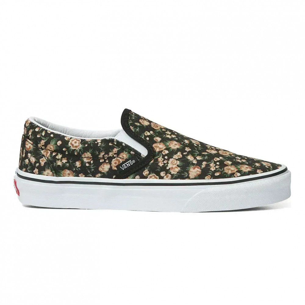 Vans Classic Slip-On / Damen Schuhe schwarz floral / VN0A5JMHMCG ...