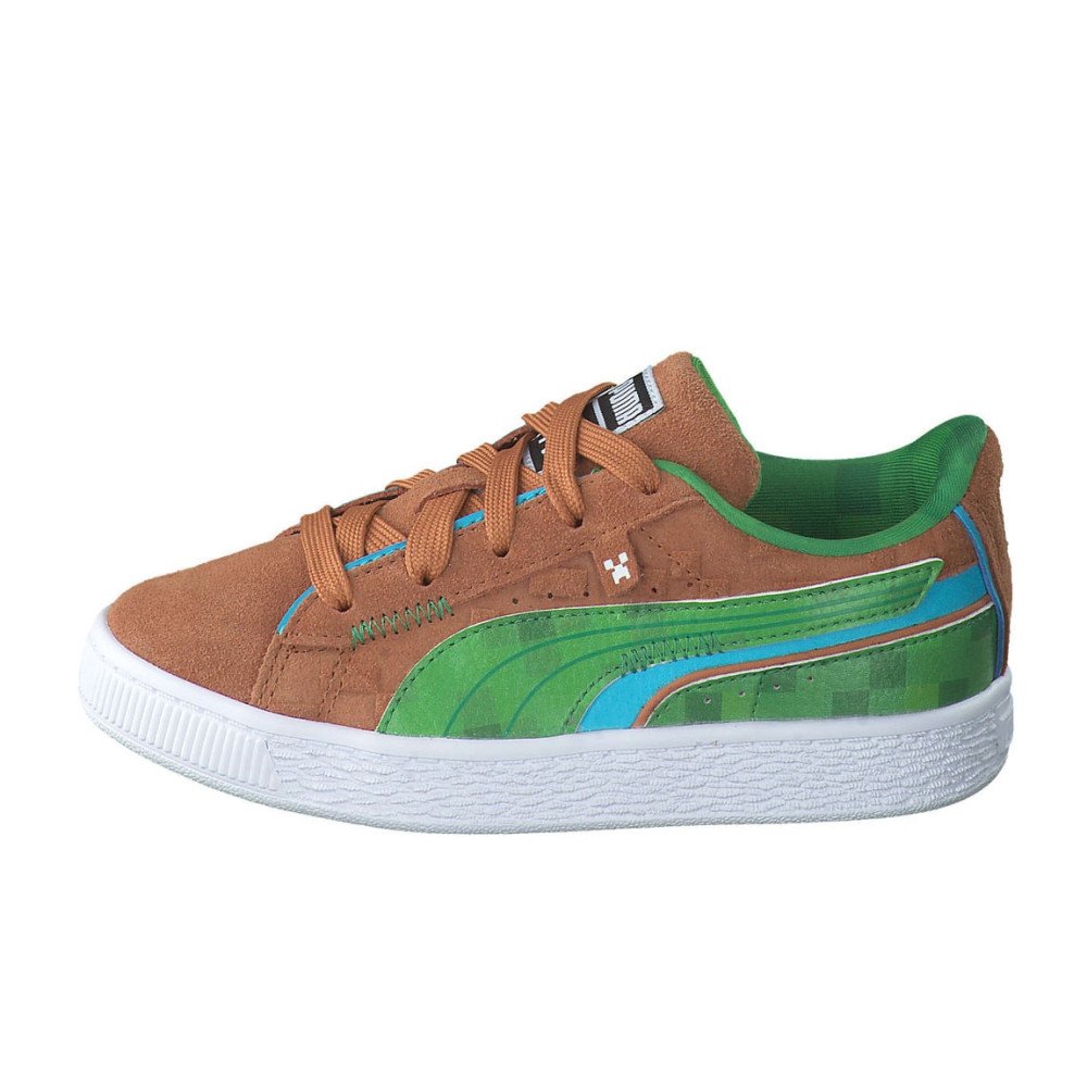 Puma Suede Minecraft (PS) / Braun,Multicolor / 384486-01 | sneakshero