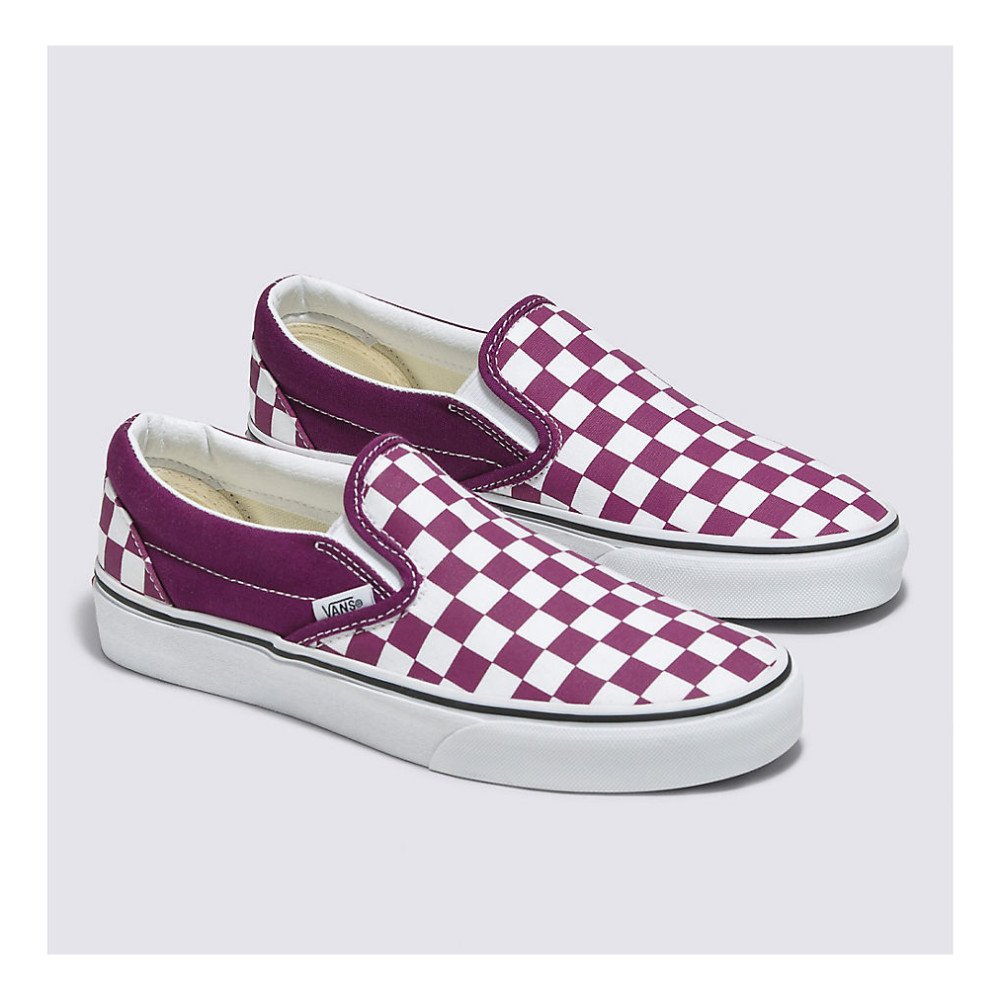 Vans Checkerboard Color Theory Classic Slip-on / Violett / VN000BVZDRV ...